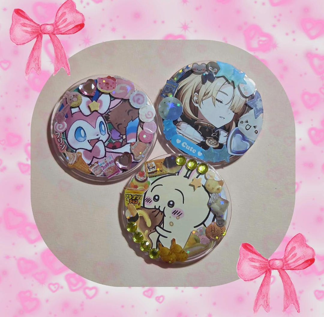 Anime/custom Pins - Etsy
