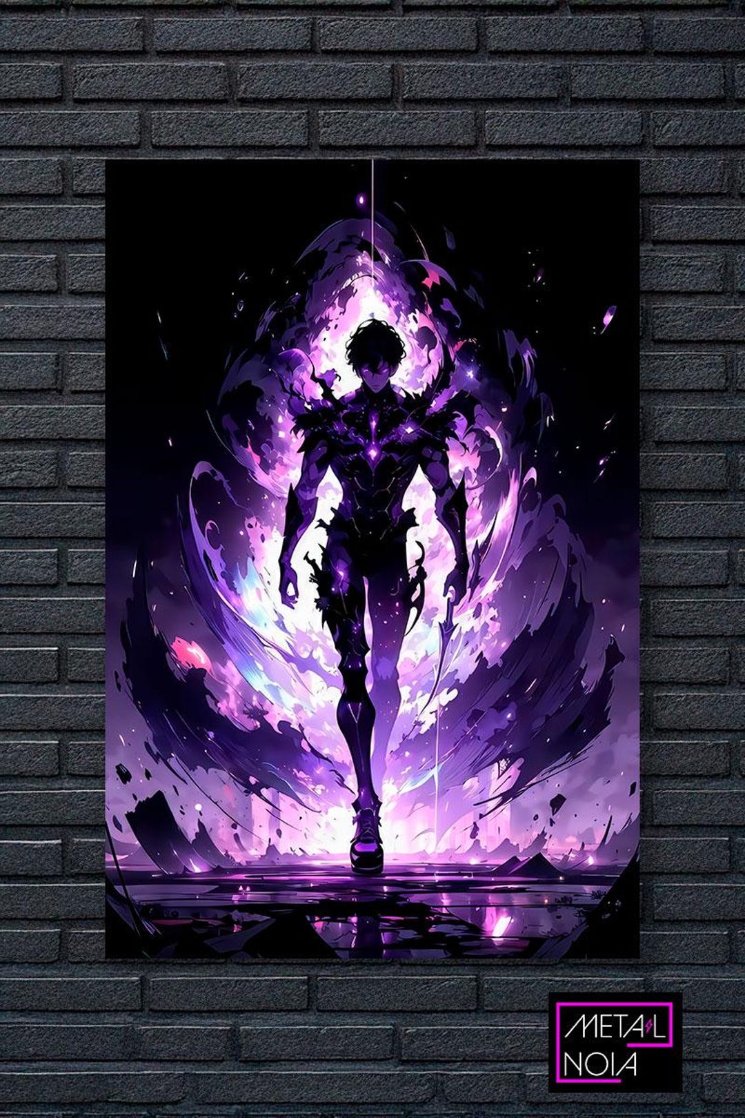 Solo Leveling Metal Frame HD - Sung Jinwoo 4: Solo Leveling - Etsy
