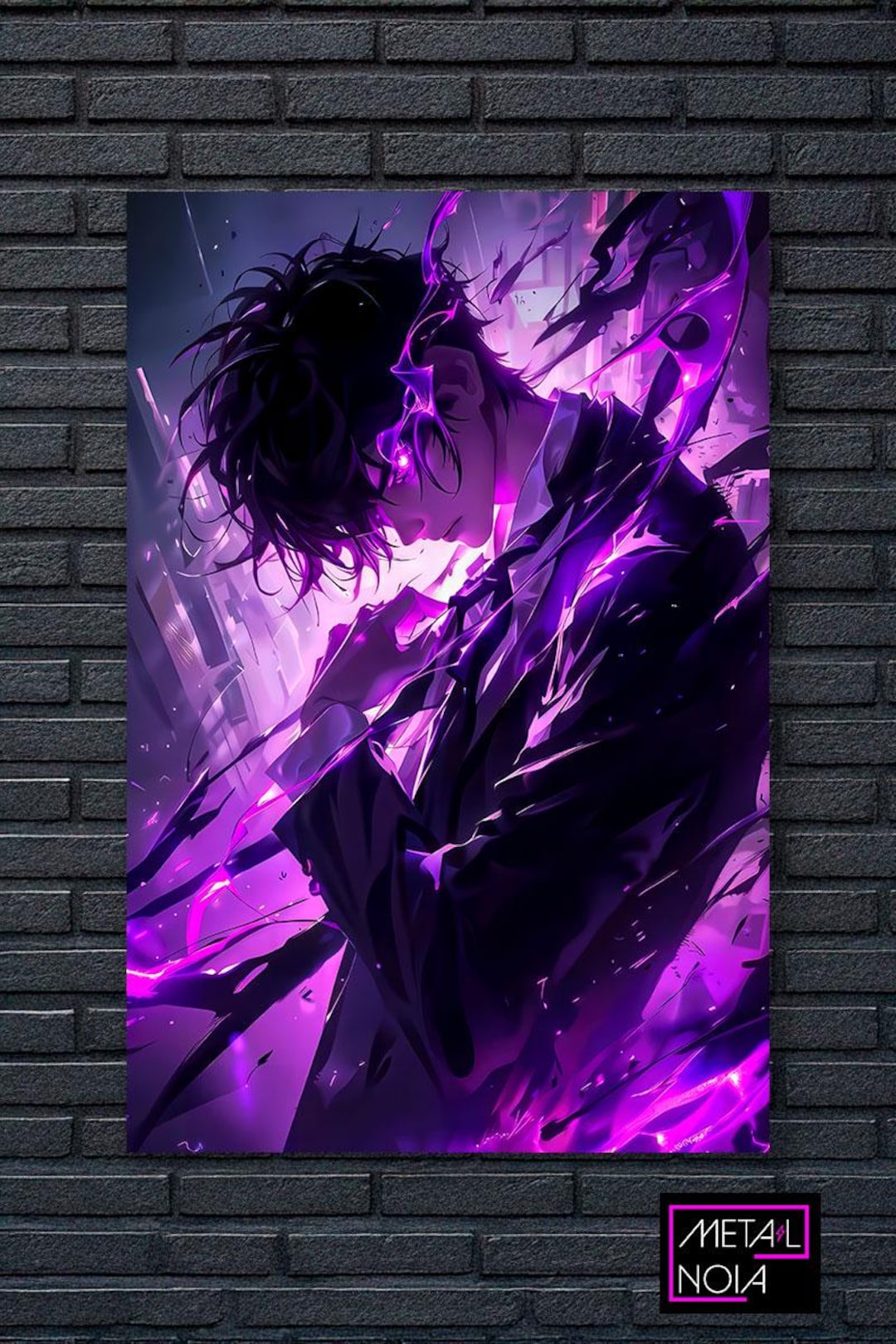 Solo Leveling Art Metal Frame HD - Sung Jinwoo 5: Solo Leveling - Etsy
