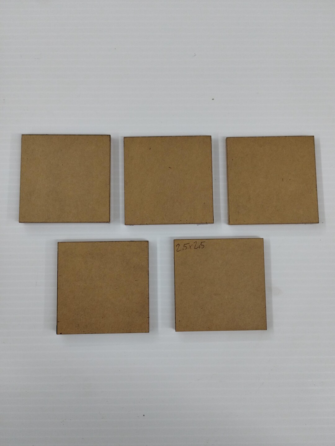 Unfinished MDF Wood Blocks for Crafts, 3/4" in Thick Customizable ...