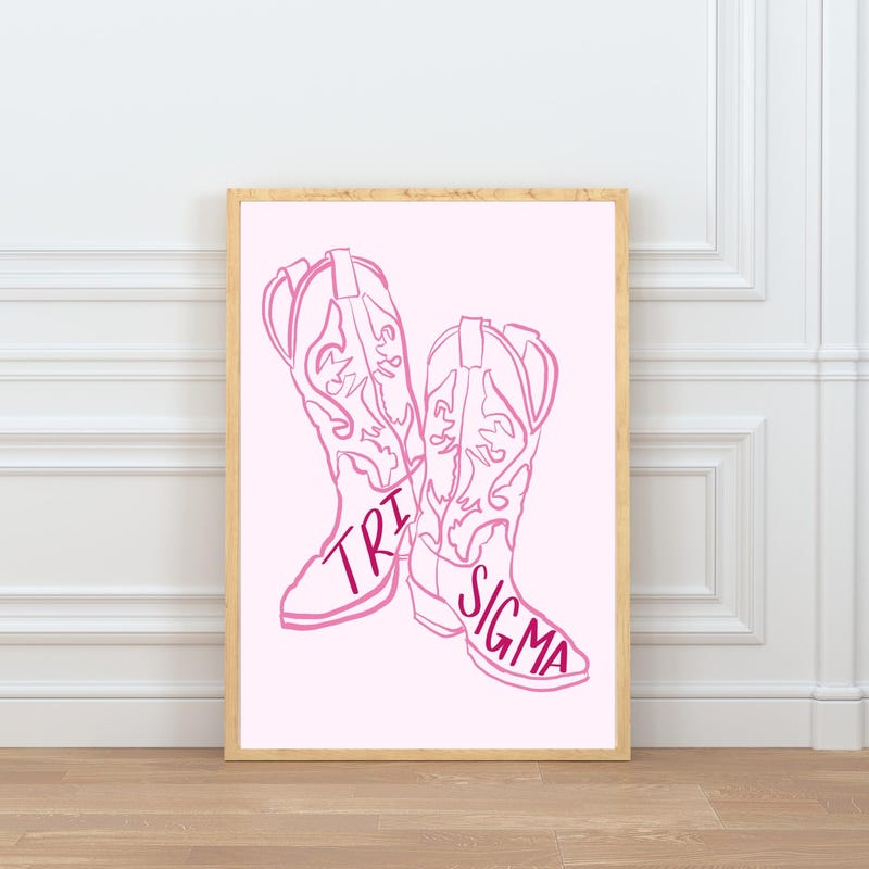 Tri Sigma - Etsy