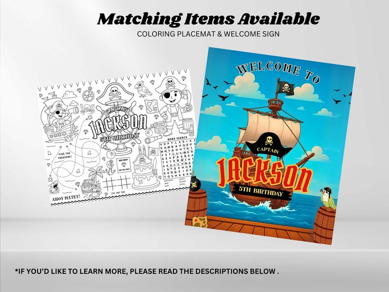 Editable Pirate Birthday Invitation : Ahoy Matey Party Invite (digital ...
