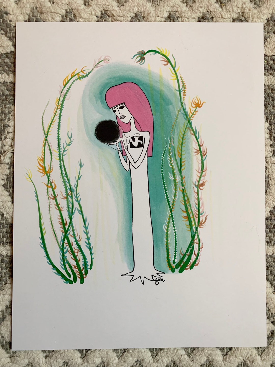 The Sadness Print - Etsy