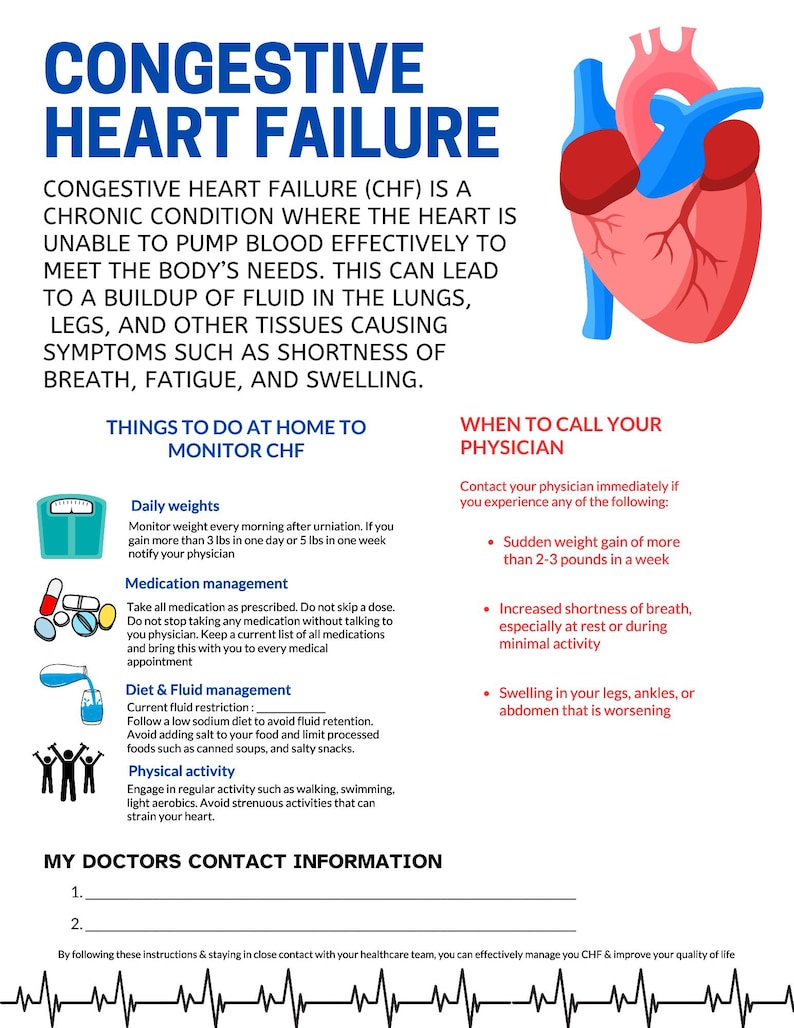 Congestive Heart Failure/chf - Etsy