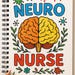 Neuro Nurse Coloring Page Brain Anatomy Printable for Nurses ...