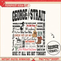 George Strait - Etsy