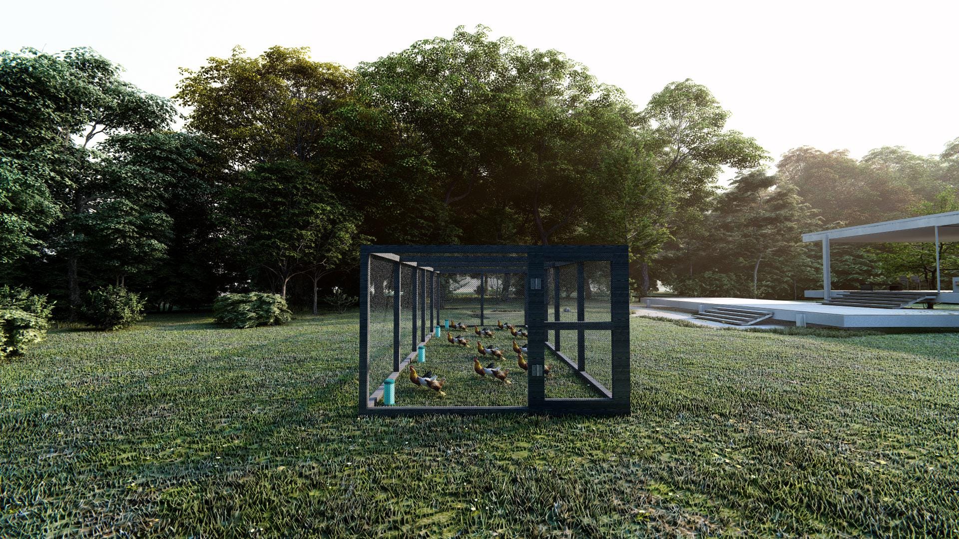 34x11diy COOP RUN PLAN House -step By-step Pdf Guide - Etsy