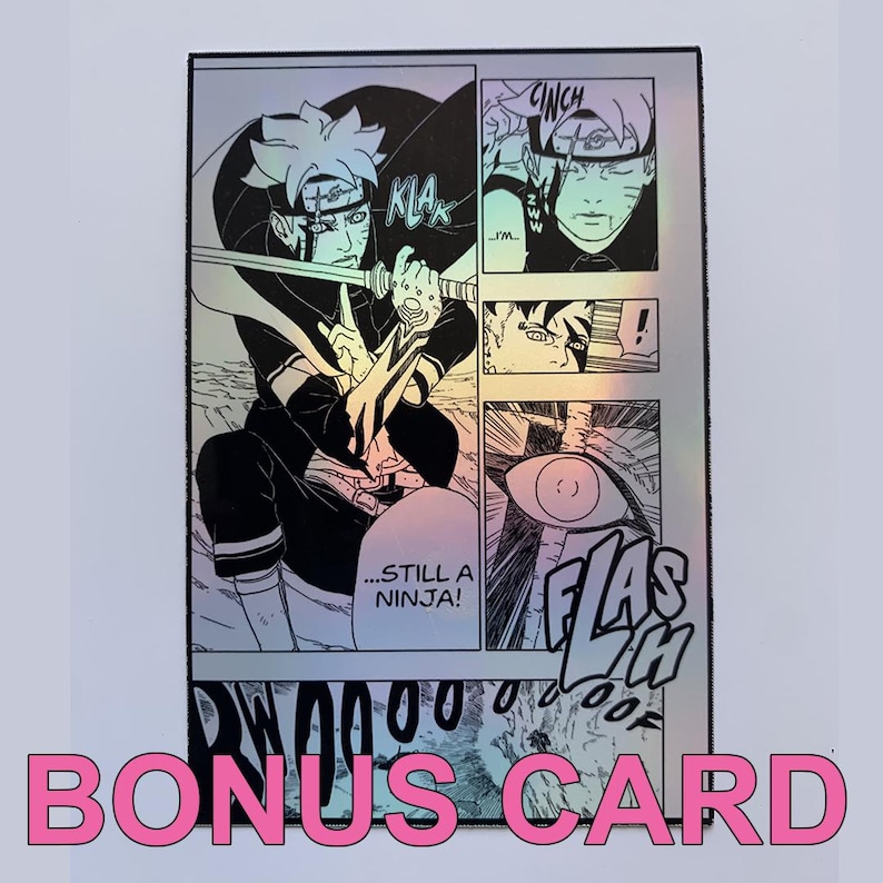 Anime Holographic Manga Panel Stickers Bundle 2A - Etsy