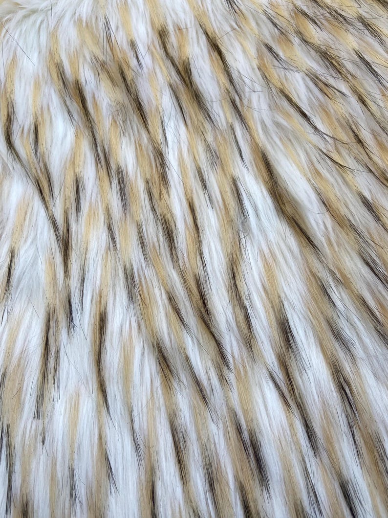 NEW Shaggy Faux Fur Fabric, Ultra Soft Long Pile Fabric Square, Sold by ...