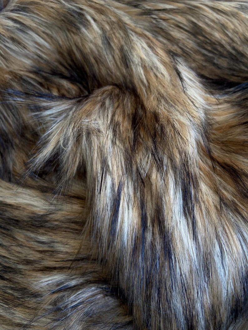 Shaggy Faux Fur Fabric Square: Ultra Long Pile, Vegan Costume Craft - Etsy