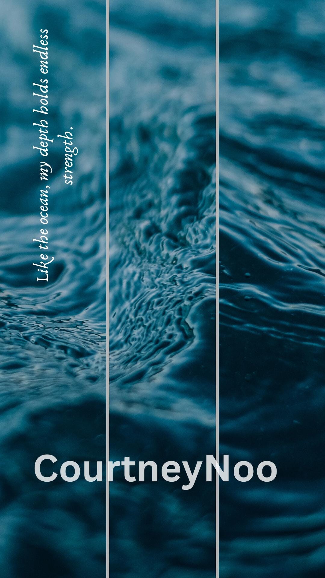 Ocean Affirmations Wallpaper Pack | Positive Quotes Digital Phone ...