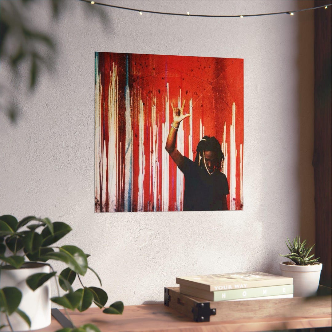 Osamason World is Free Poster, Aesthetic Rap Underground Wall Decor, No ...
