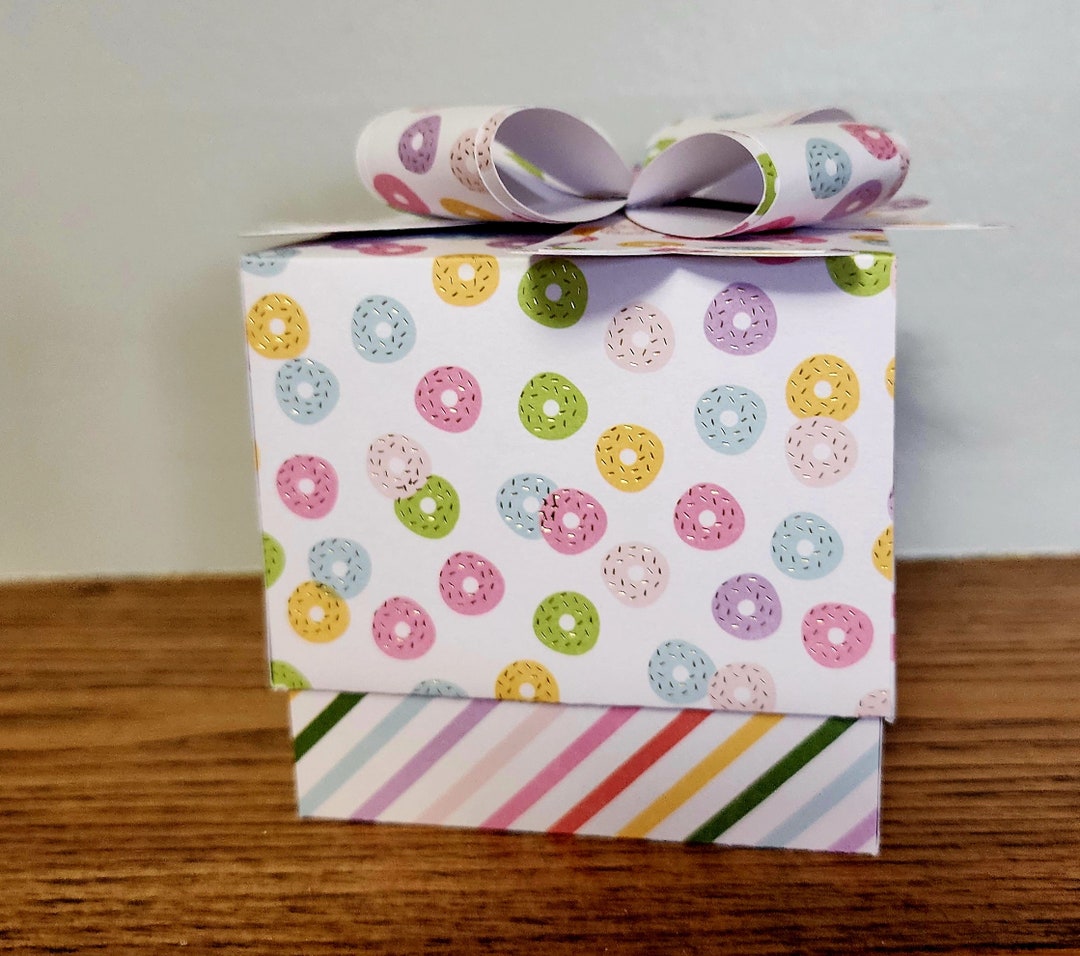 Birthday Gift Box, Gift Box With Bow, Baby Shower Gift Bow - Etsy