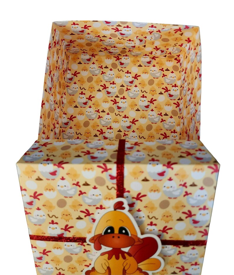Gift Box, Chicken Gift Box, Birthday Gift Box, Gift Box With Lid, Gift ...