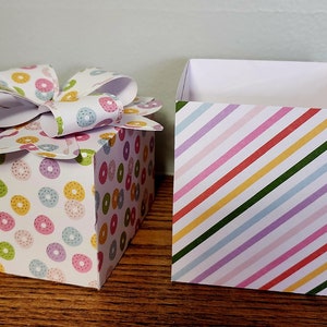Birthday Gift Box, Gift Box With Bow, Baby Shower Gift Bow - Etsy