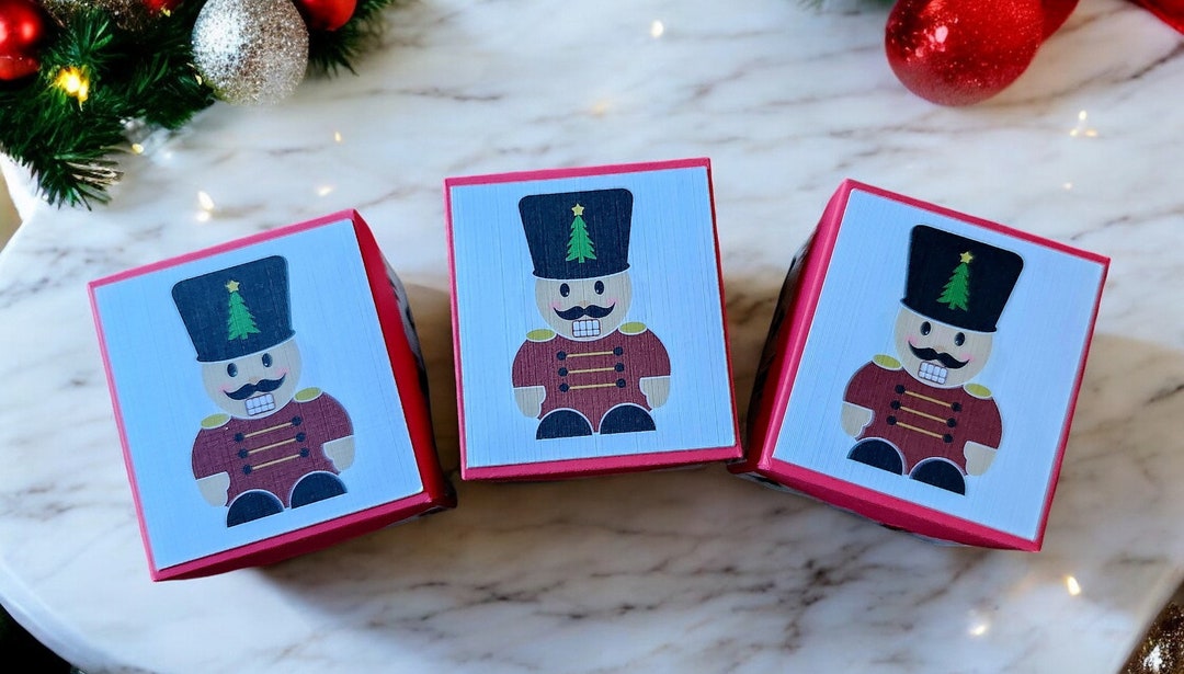 Christmas Gift Boxes, Small Gift Boxes, Set of 3 Gift Box, Small ...