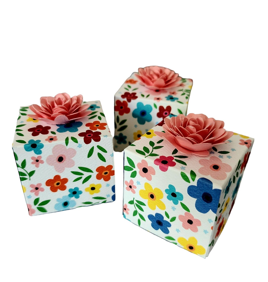 Mini Boxes, Small Gift Box, Set of 3 Gift Boxes, Handmade Mini Gift ...