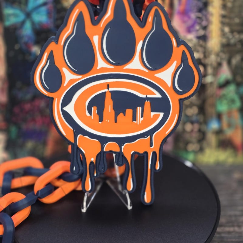 Chicago Bears Chain Png - Etsy