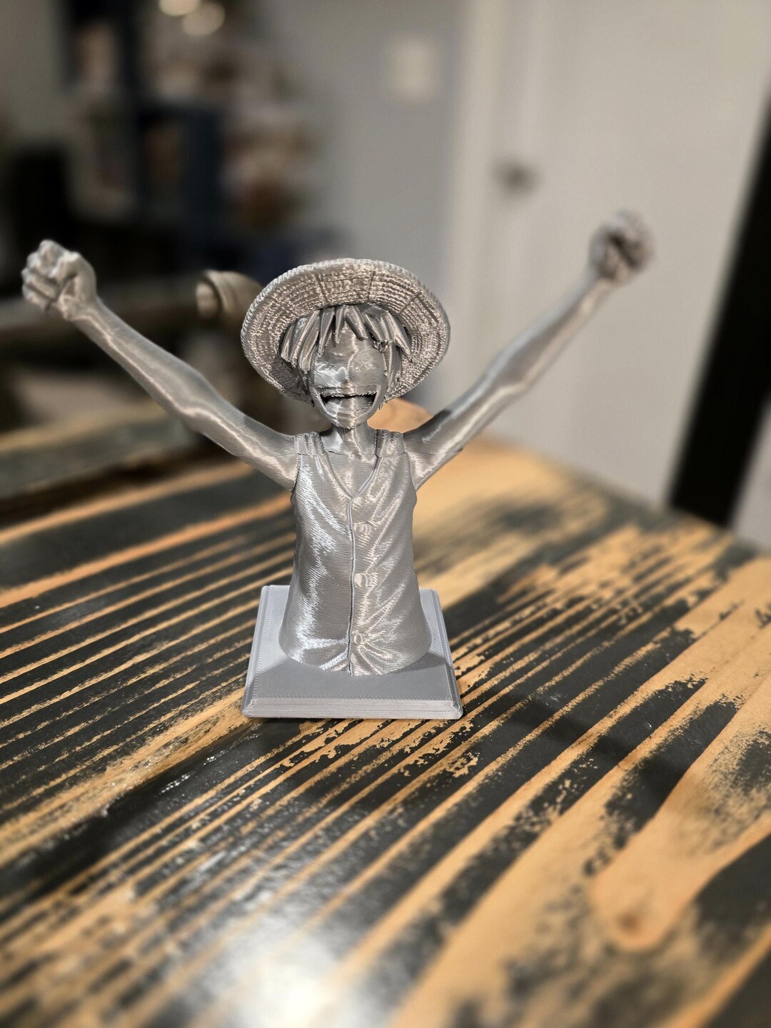 Monkey D. Luffy Bust Statue (one Piece), Victory Pose for Luffy. - Etsy UK