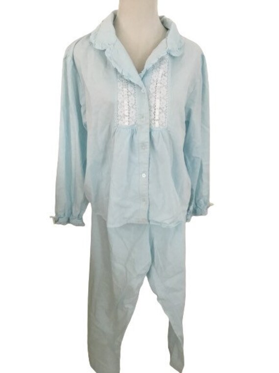 Beautiful Baby blue Laura Ashley Pajama Set Medium la… - Gem