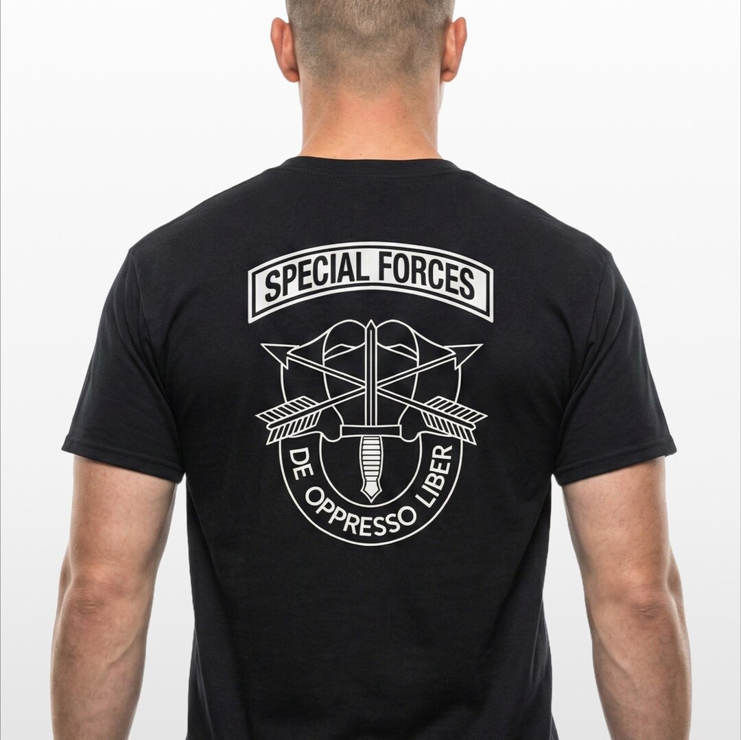 Special Forces Tab and Creast Softcore T-shirt - Etsy