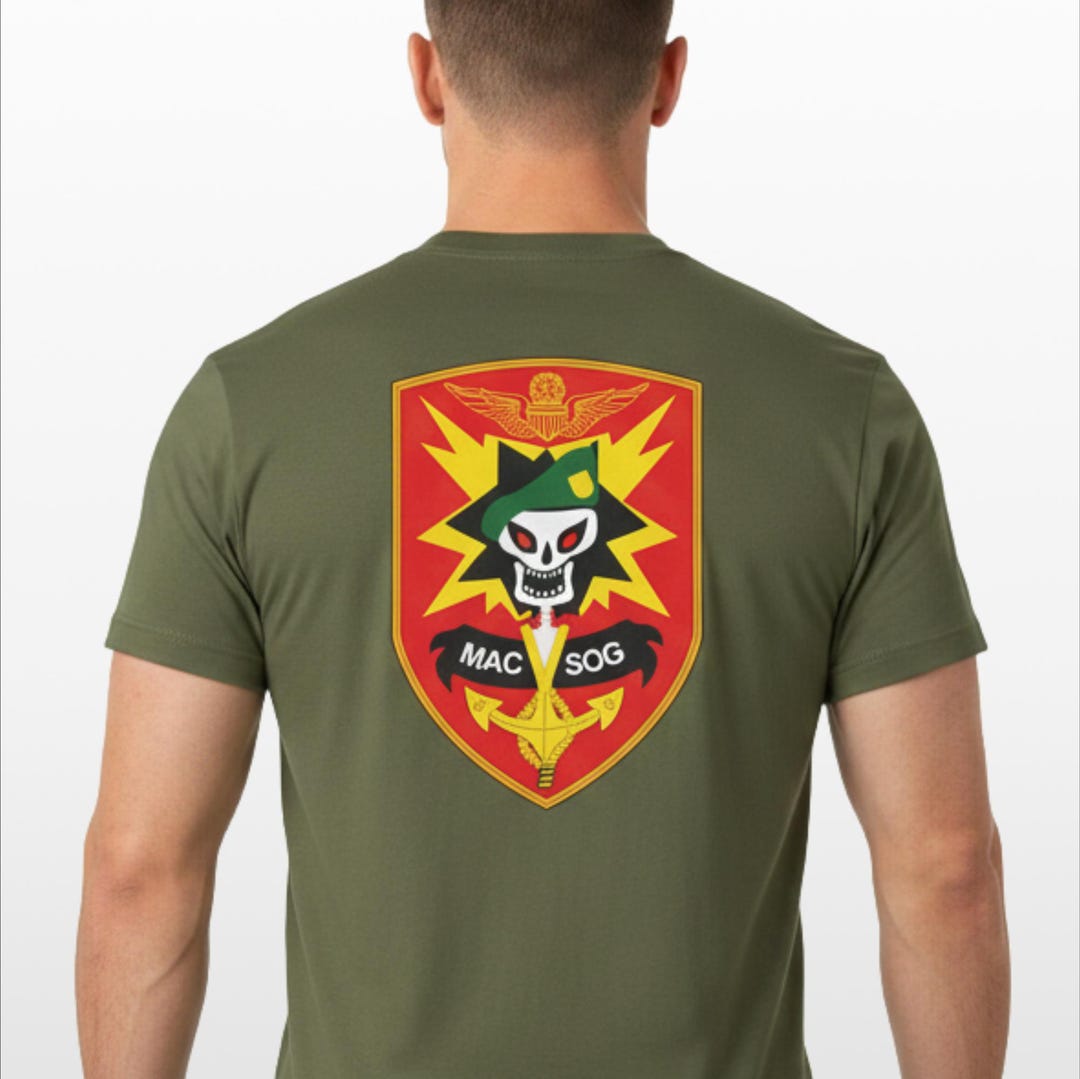 Macv Sog Military Assistance Command Vietnam T Shirt Etsy