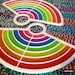 Rainbow Practice Flow Fans | Russian Grip | Fully Customizable - Etsy