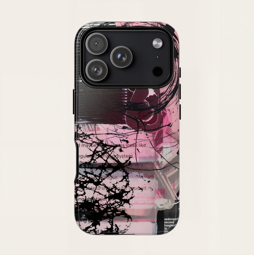 Collage Phone Case Pink Aesthetic Art iPhone 17 16 15 14 13 12 Pro Max ...