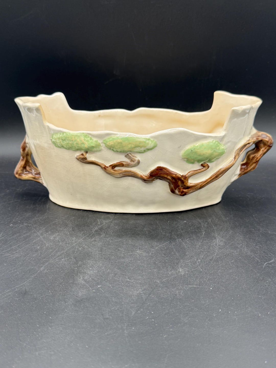 Centerpiece Ming Tree - Temple White ROSEVILLE 528-10 Mid-century - Etsy