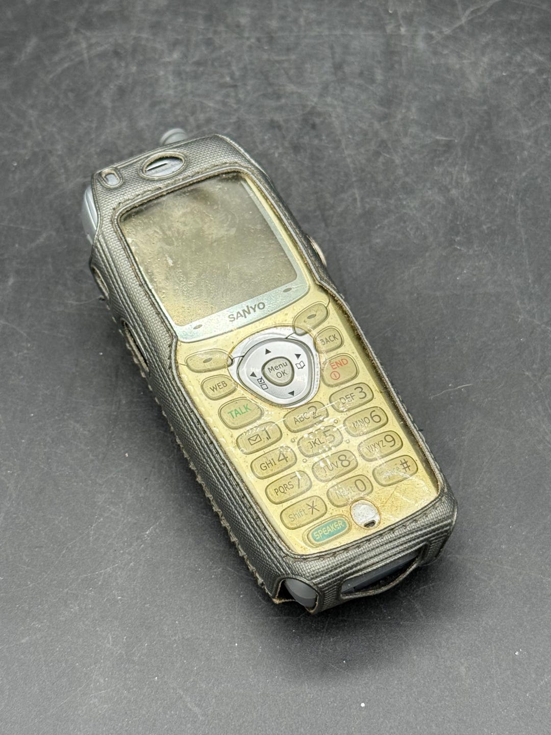 Sanyo Bar Cell Phone Silver in Case - Not Tested - Etsy