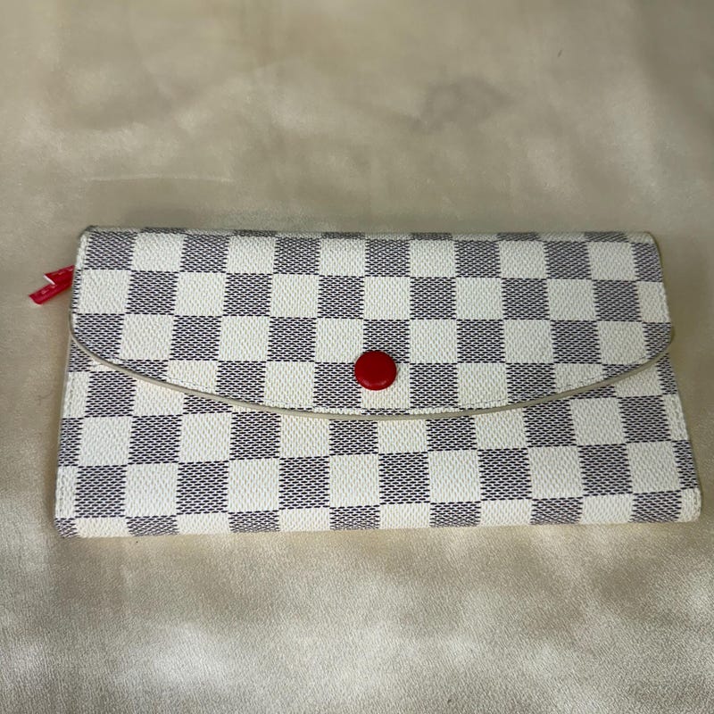 Checkered Wallet - Etsy