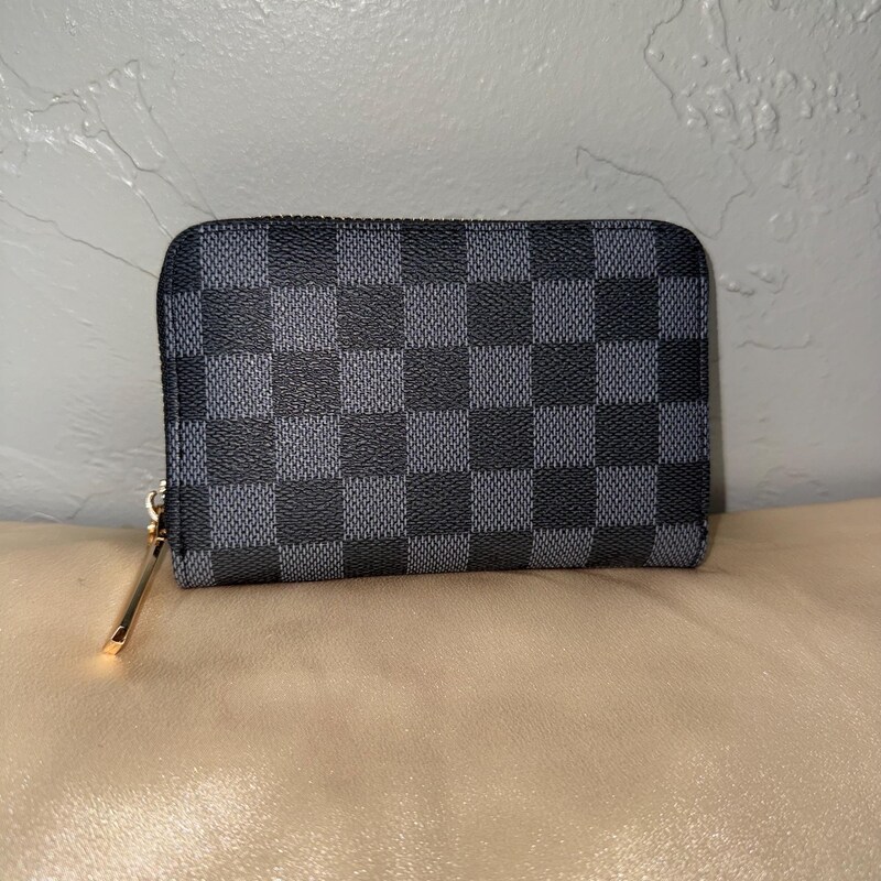 Checkered Wallet - Etsy