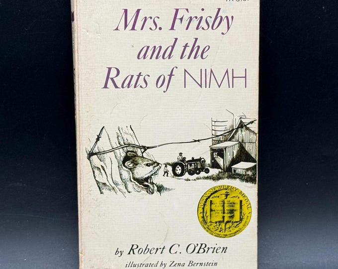 Mrs. Frisby and the Rats of NIMH Robert C. O'brien Vintage Paperback ...