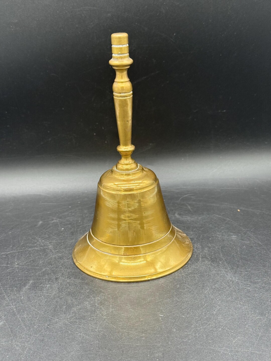 Vintage Solid Brass Hand Bell: Home Altar Shrine Decor - Etsy