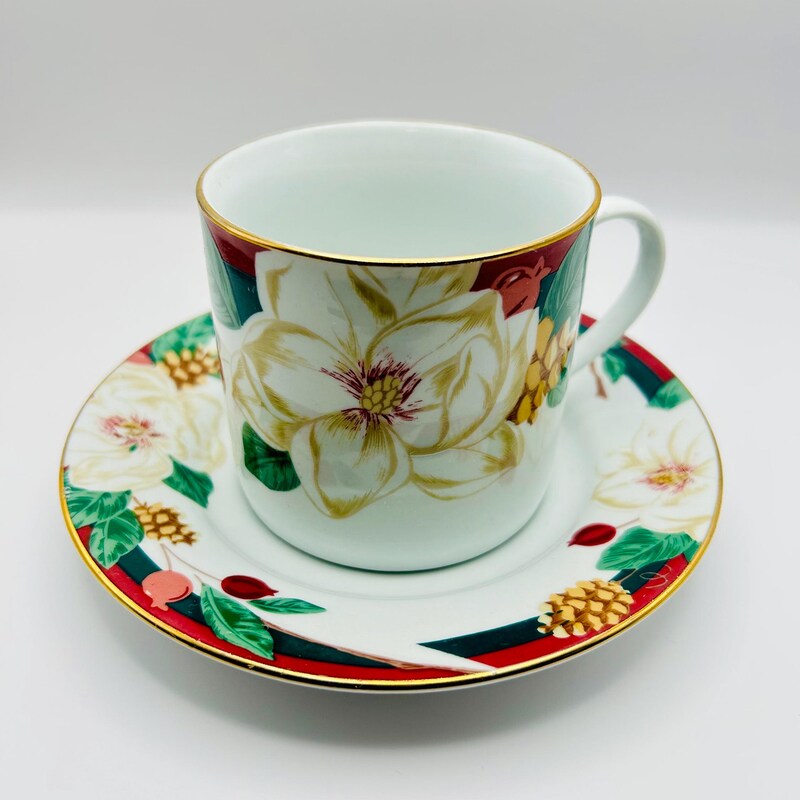 Magnolia Cup Saucer - Etsy