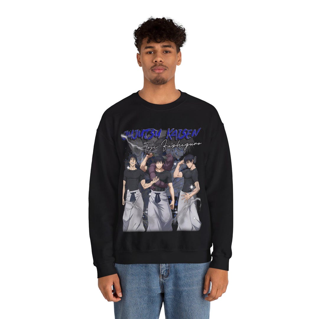 TOJI FUSHIGURO Team Sweatshirt - Jujutsu Kaisen Merch,jjk Sweatshirt ...