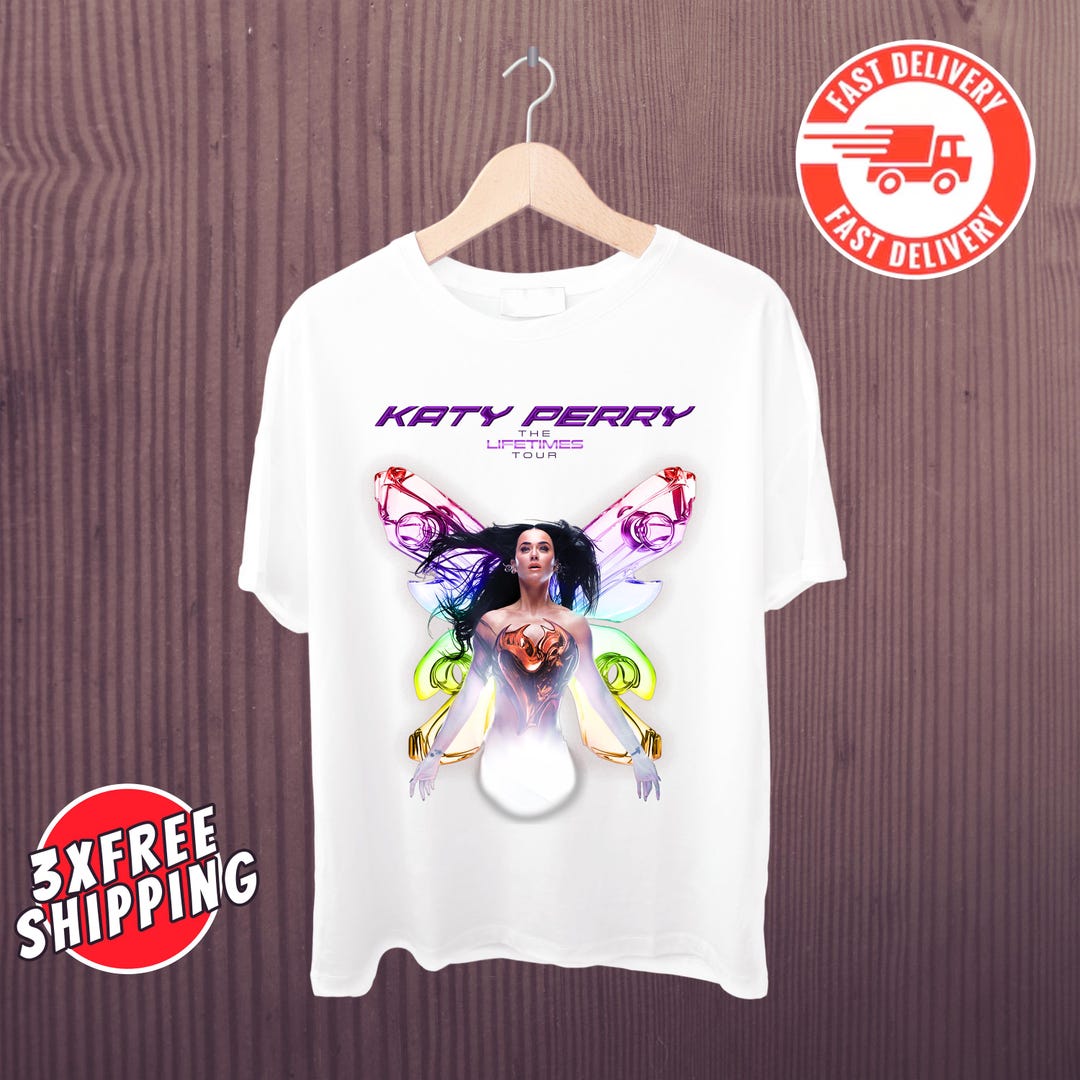 Katy Perry the Lifetime Tour 2025 Shirt,concert Shirt,music Lover Gift ...