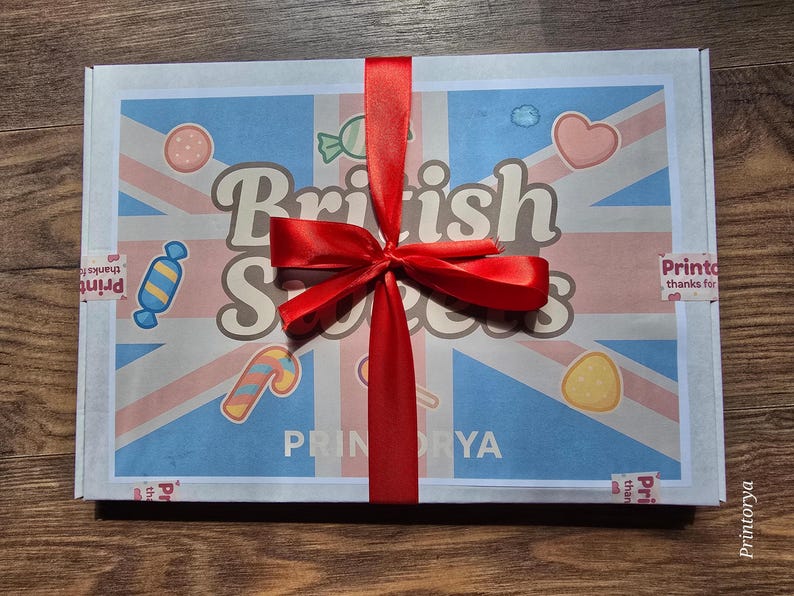 Personalised British Sweet Box – Custom Name Gift, UK Chocolate ...