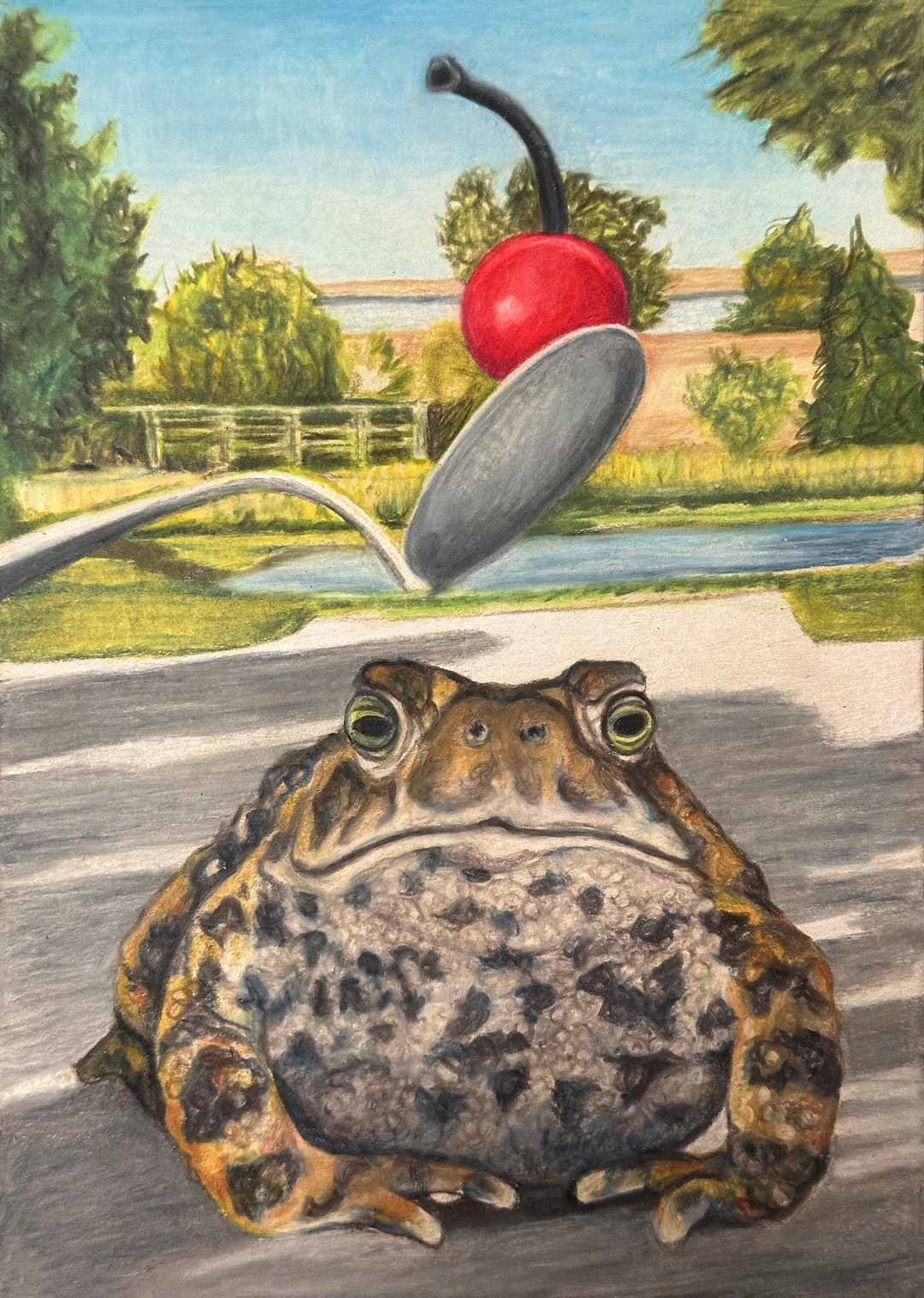 Toad About Town - Toad Visiting the Cherry and Spoon at the Walker ...
