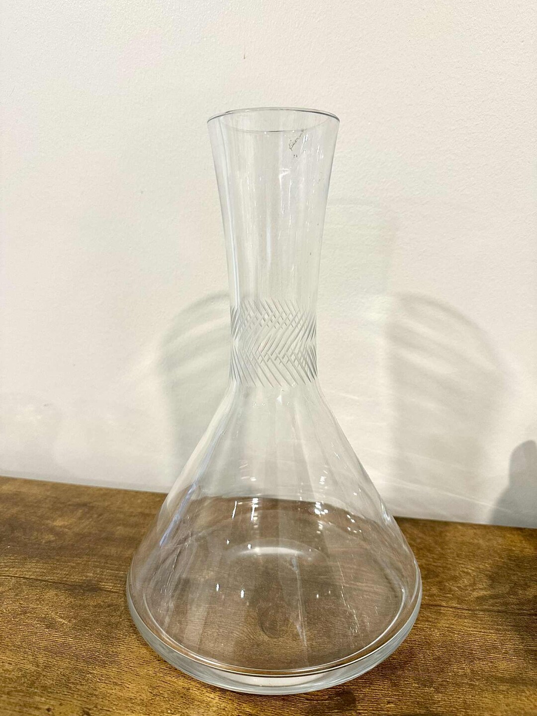 Vintage Glass Calvin Klein Decanter: Designer Home Decor - Etsy