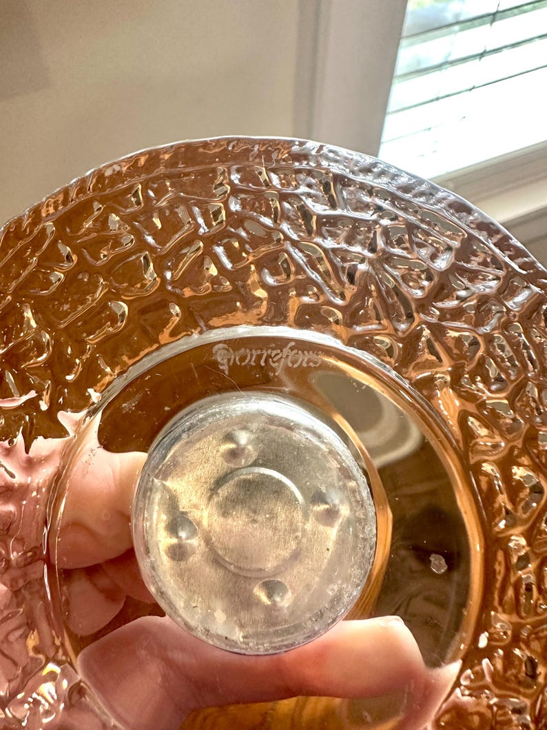 Vintage Orrefors Discus Crystal Votive Candle Holder - Etsy