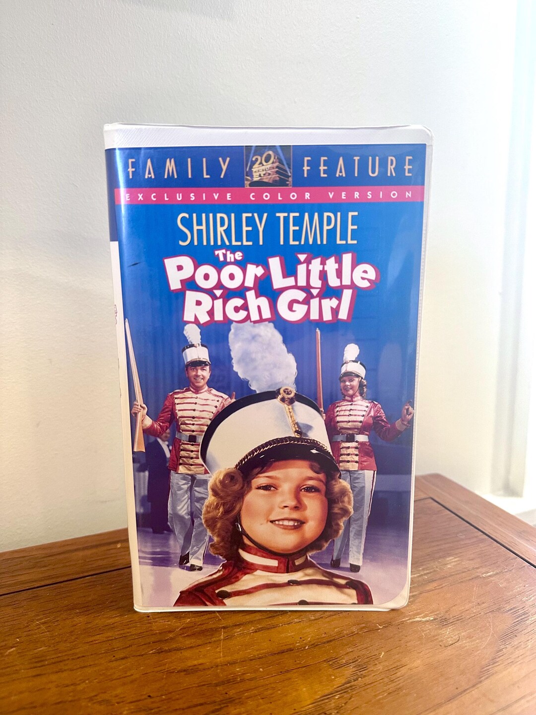 VHS Tape of the 1936 Film the Poor Little Rich Girl, Starring Shirley ...