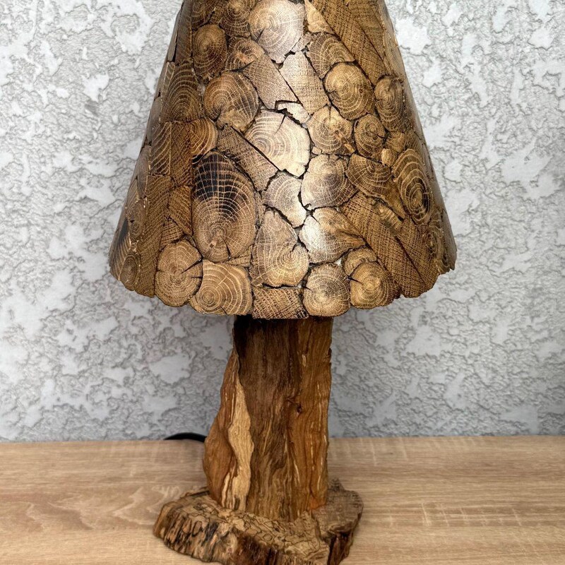 Uc Wood Lamp - Etsy Canada
