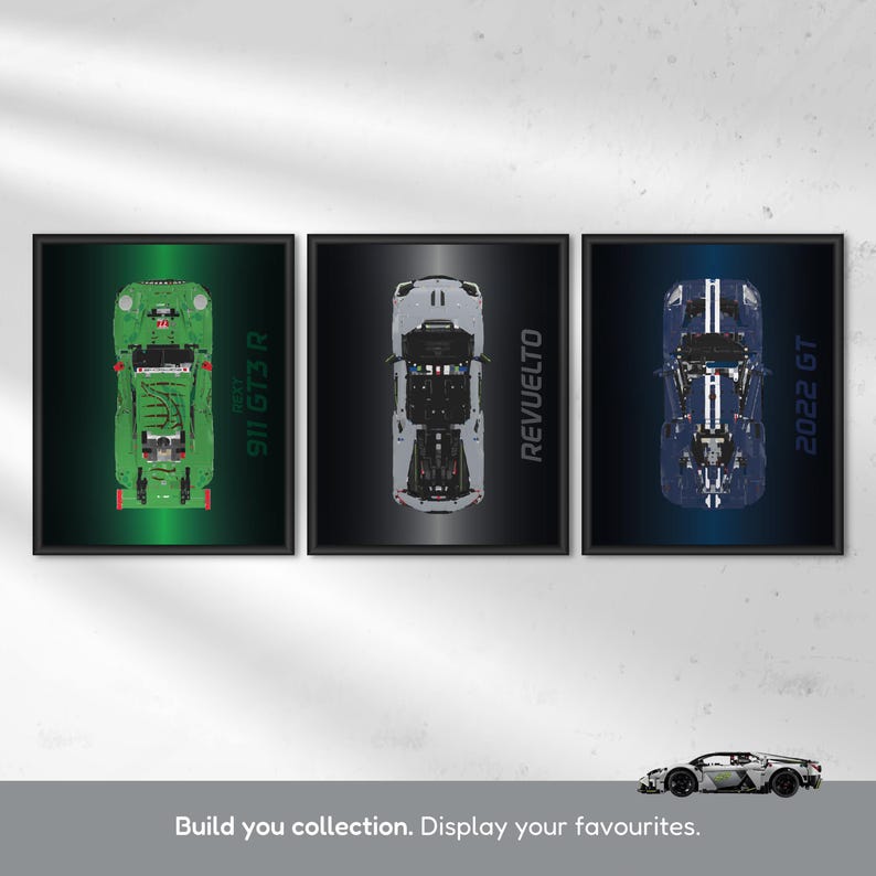 Lamborghini Revuelto LEGO Technic 42214 | Digitale Poster 40x50 Cm - Etsy