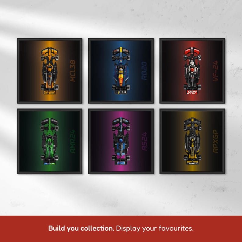 VF-24 Formula Race Car | Digital Wall Poster | 25x25 Cm - Etsy