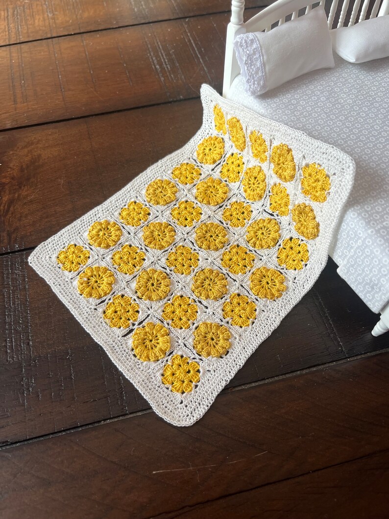 Miniature Crochet Blanket, - Etsy