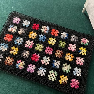 Miniature Crochet Blanket, 1/12 Scale Blanket - Etsy