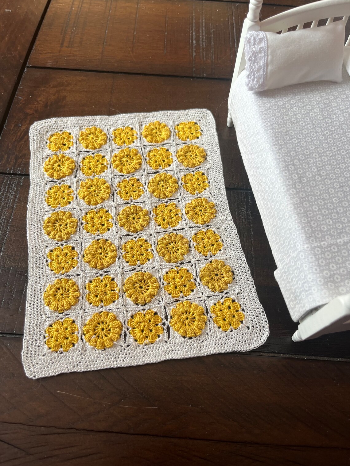 Miniature Crochet Blanket, - Etsy