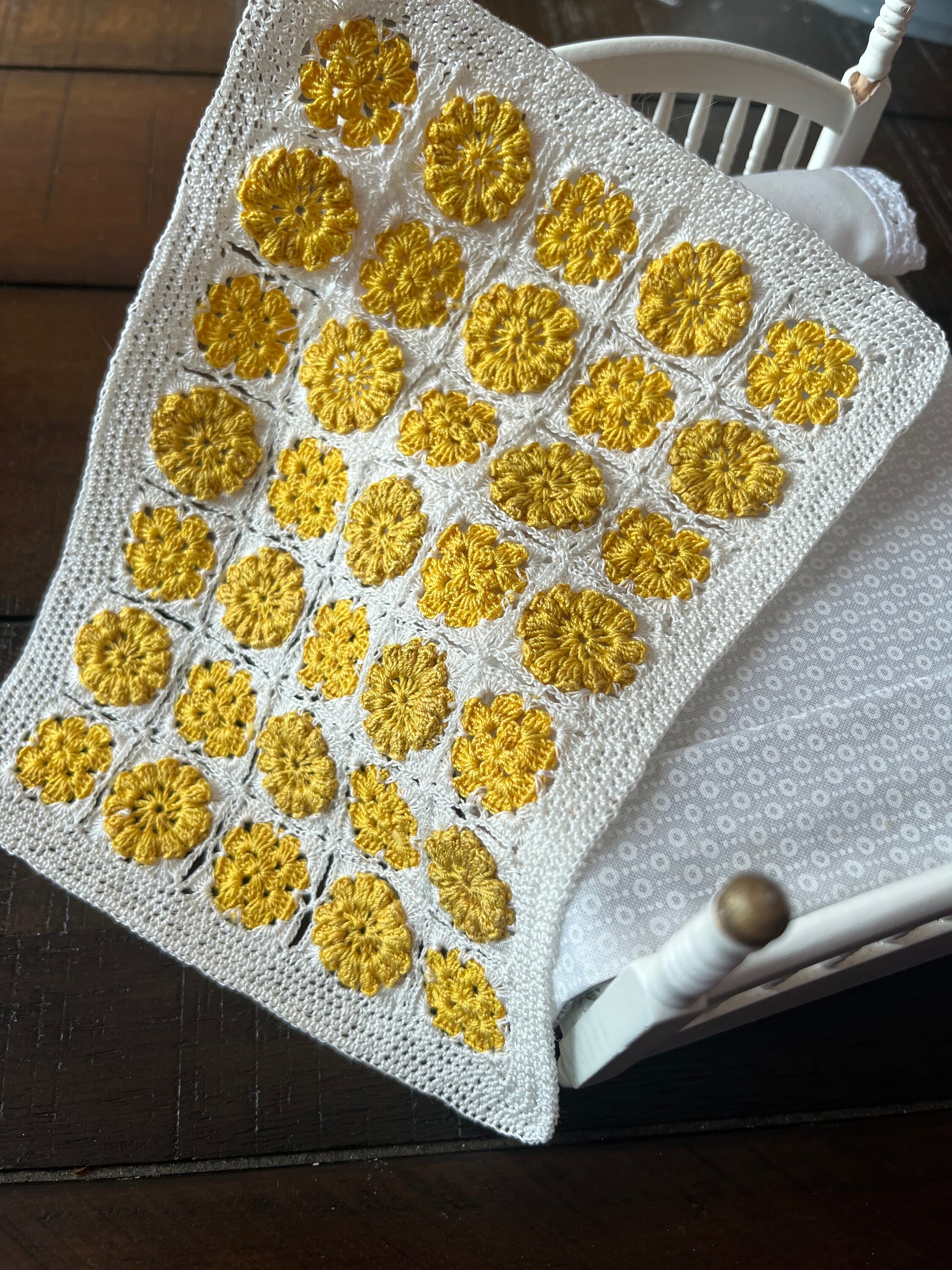 Miniature Crochet Blanket, - Etsy