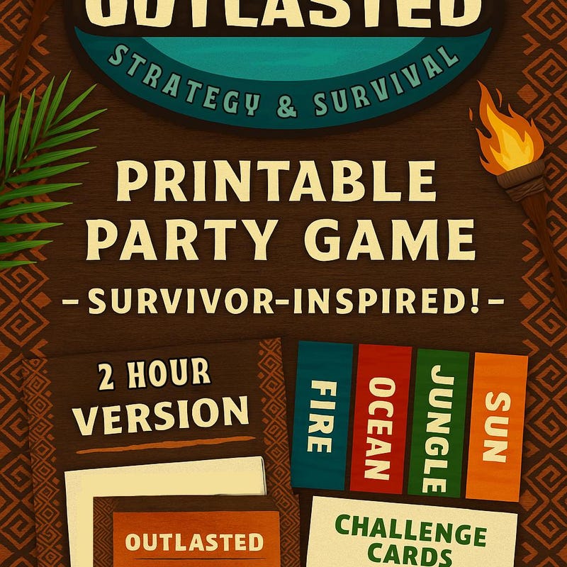 Survivor Puzzles - Etsy